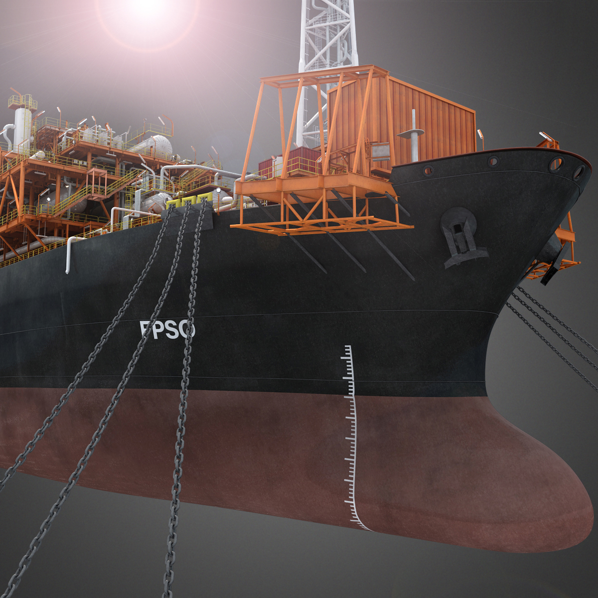Fpso 3D model - TurboSquid 1345139