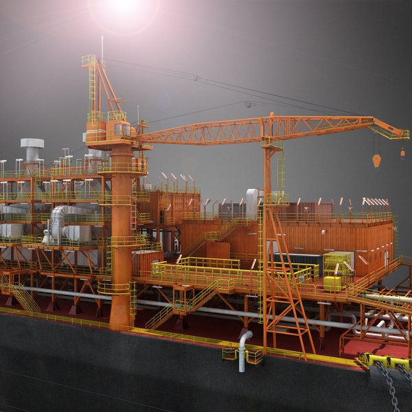 Fpso 3D model - TurboSquid 1345139