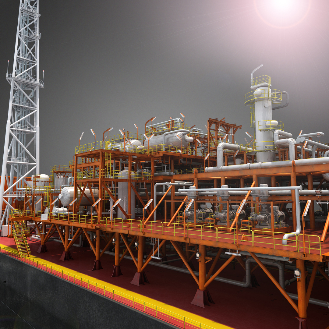 Fpso 3D model - TurboSquid 1345139