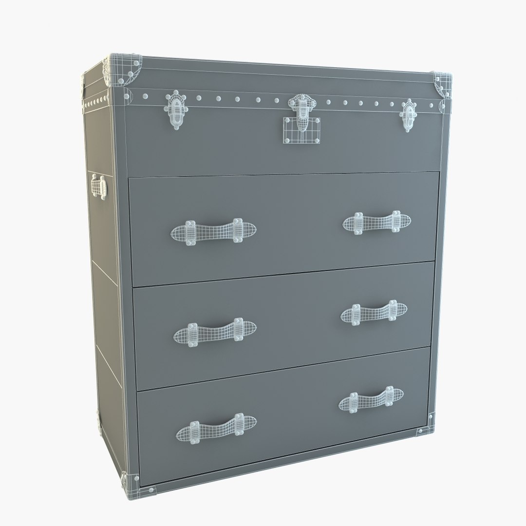 3d star chest drawers