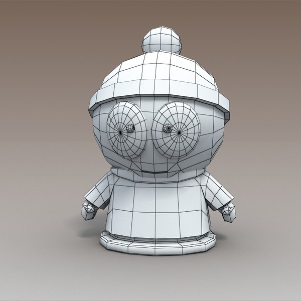 3d model south park