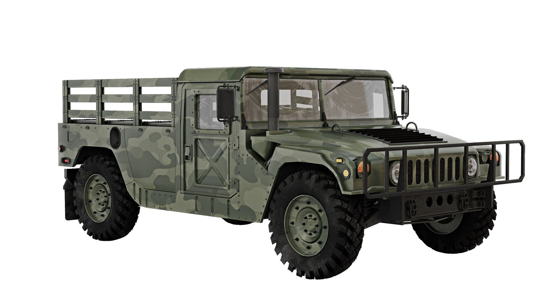 3D Humvee Military M998 1991 Model - TurboSquid 1892917