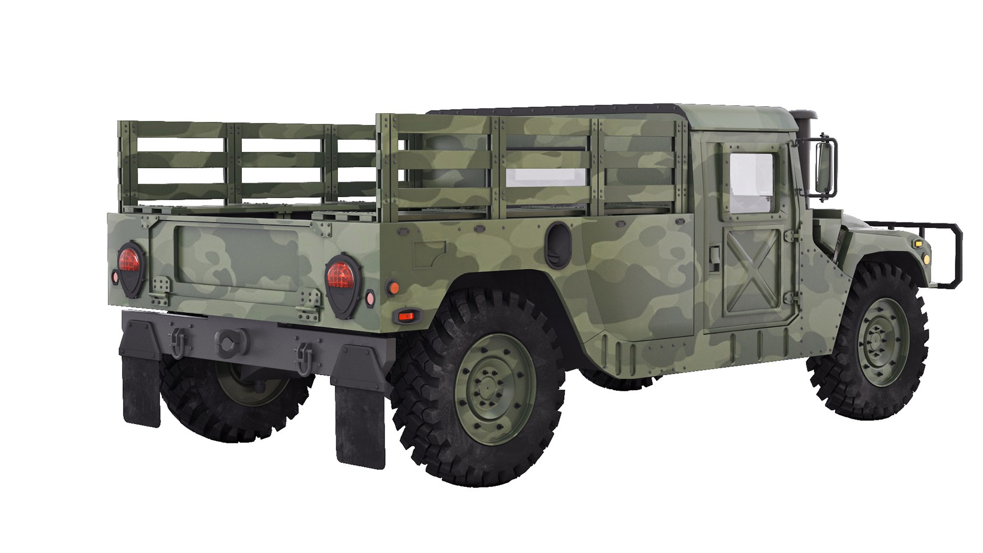 3D Humvee Military M998 1991 Model - TurboSquid 1892917