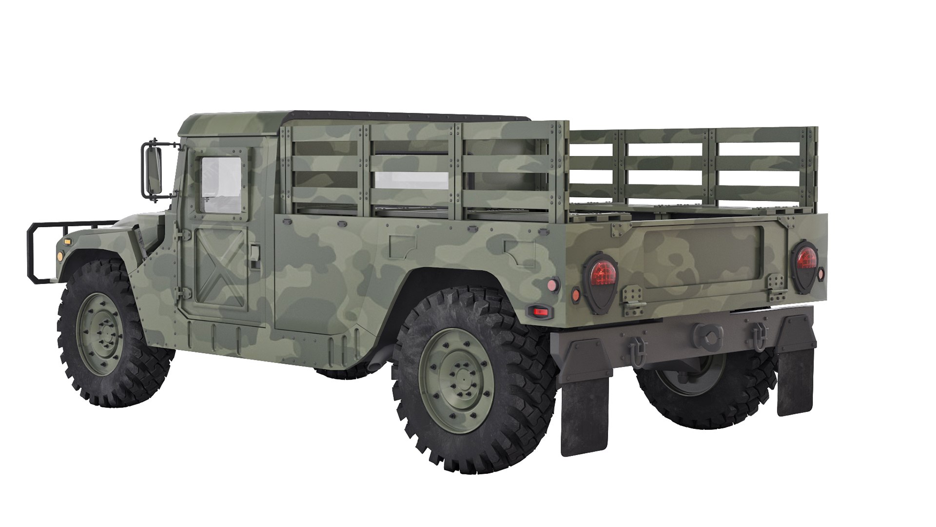 3D Humvee Military M998 1991 Model - TurboSquid 1892917