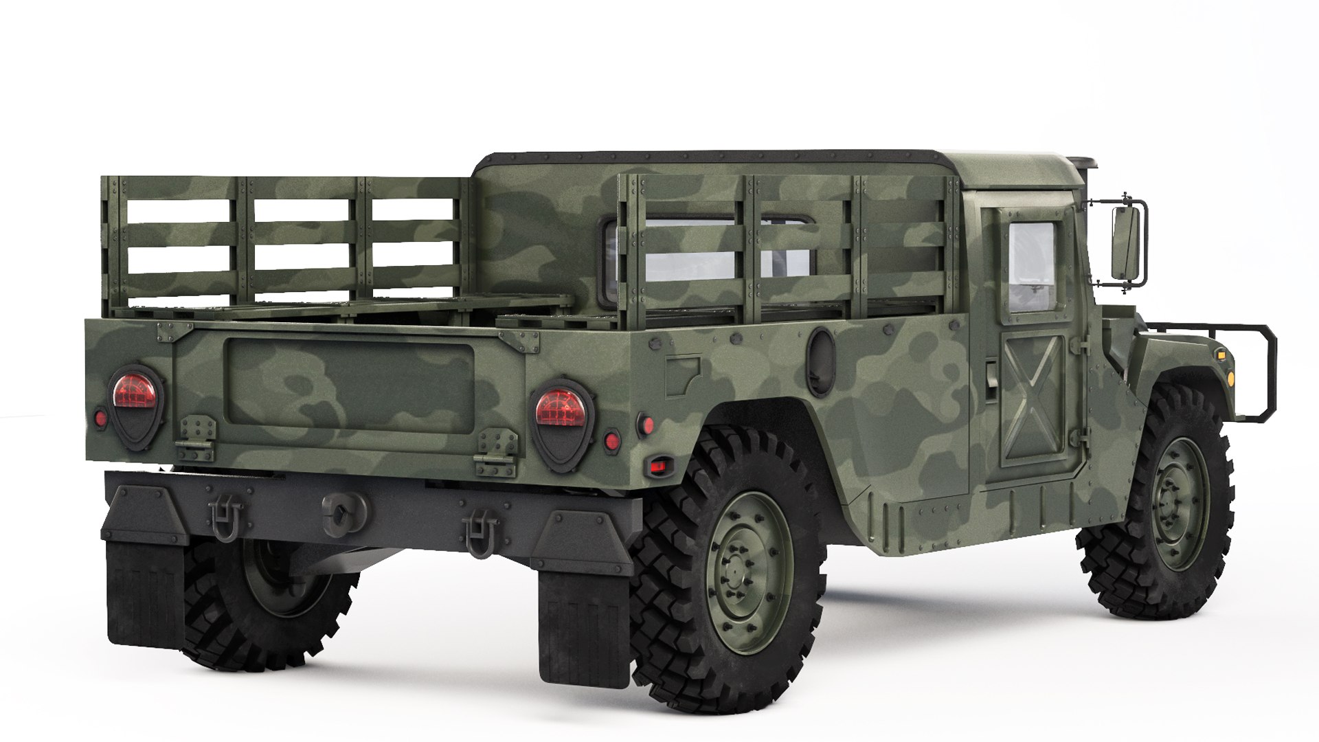 3D Humvee Military M998 1991 Model - TurboSquid 1892917