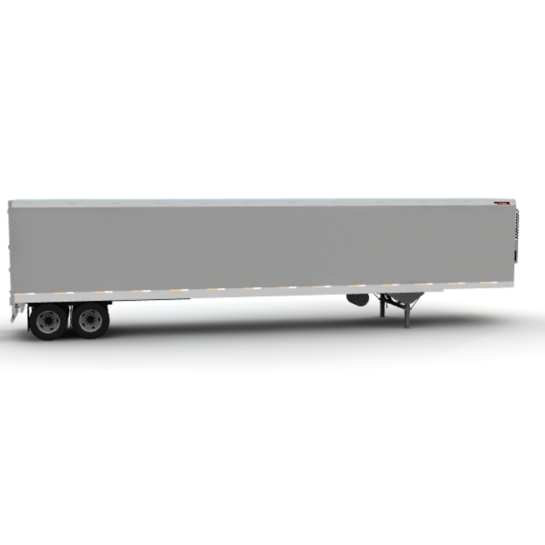 3d 53ft Trailer Truck