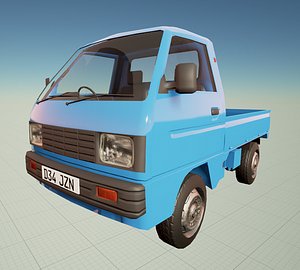 Mini van 3D model - TurboSquid 1207734