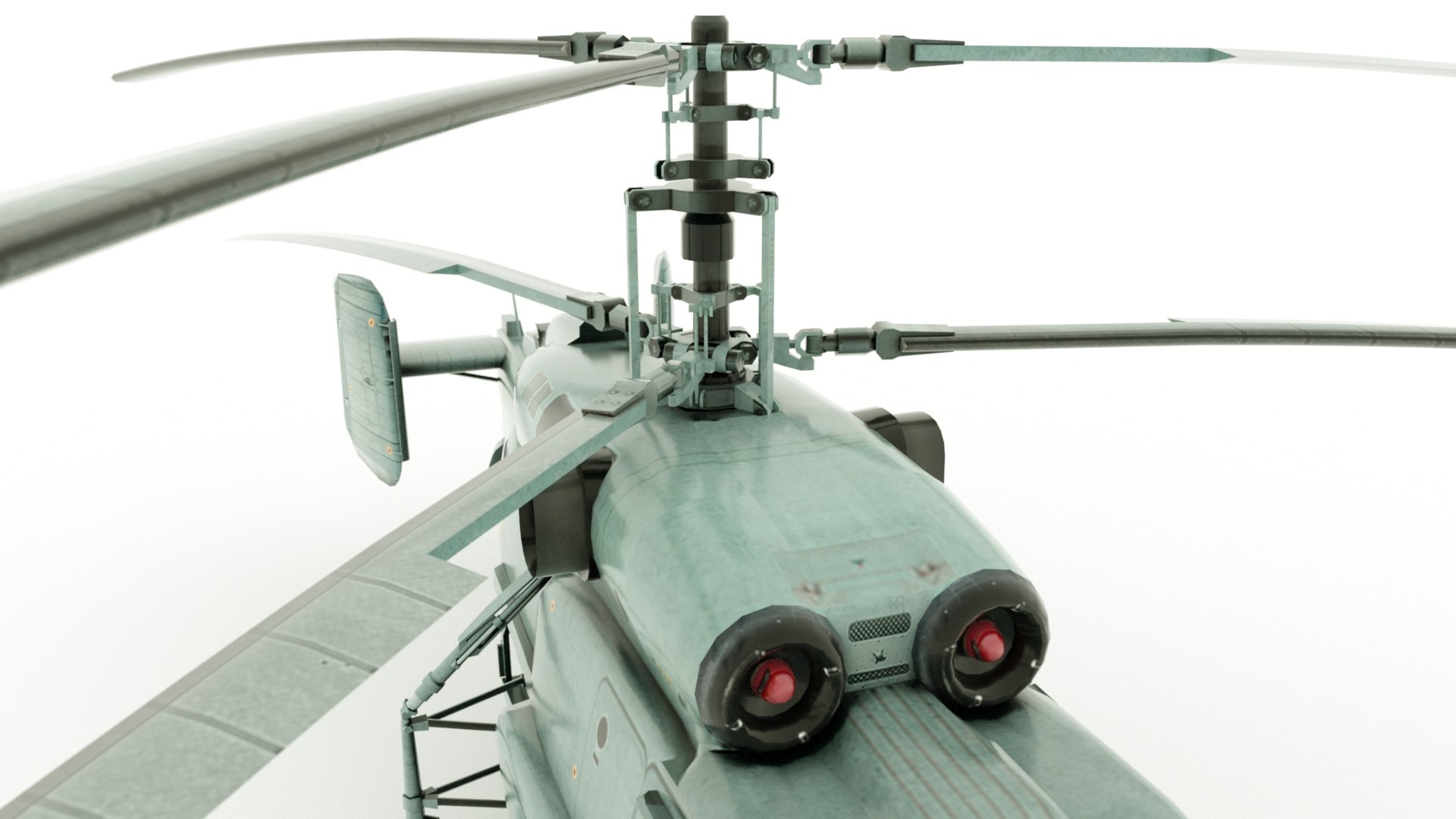 3d Military Helicopter Ka-31 Model