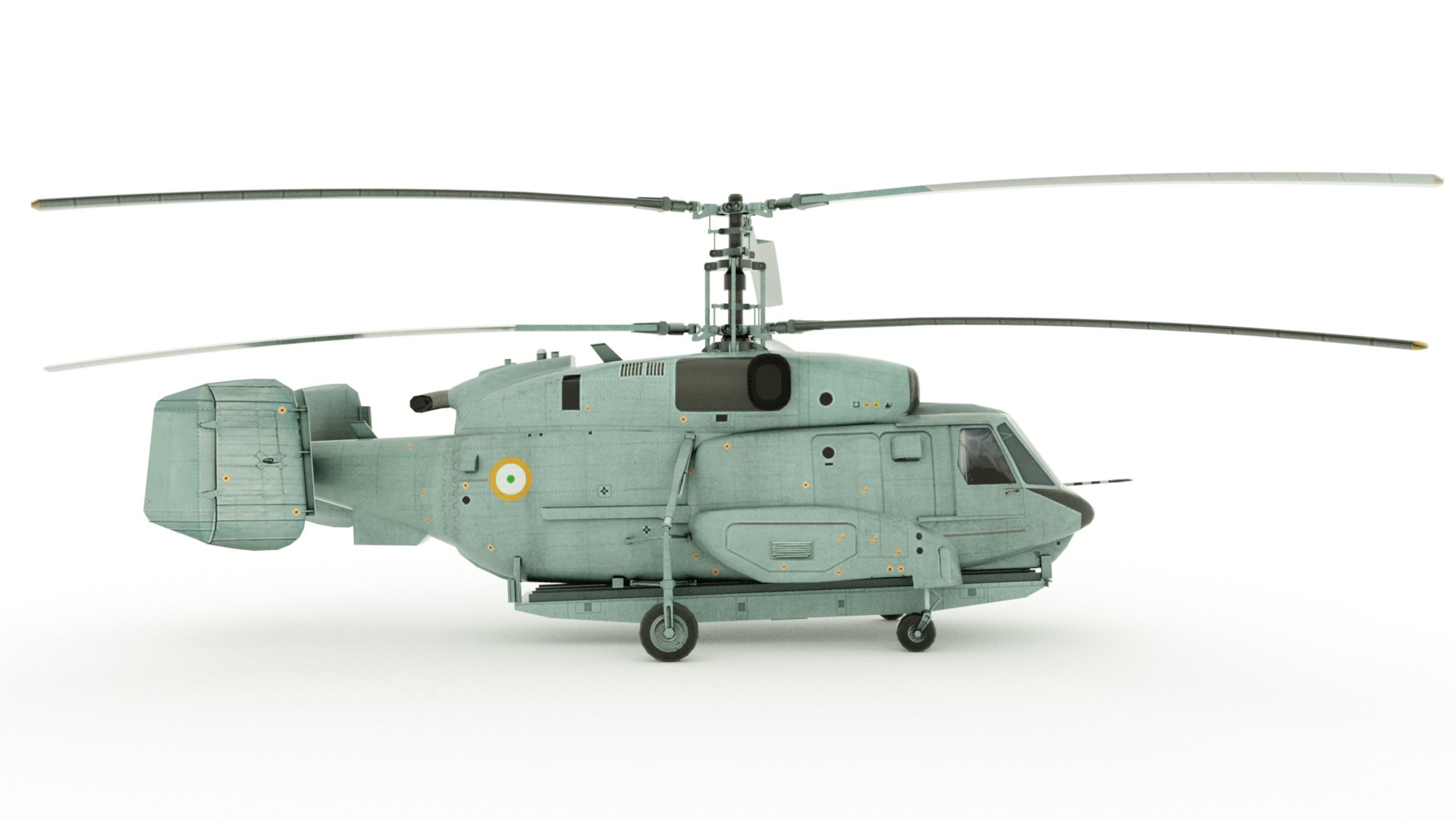 3d Military Helicopter Ka-31 Model
