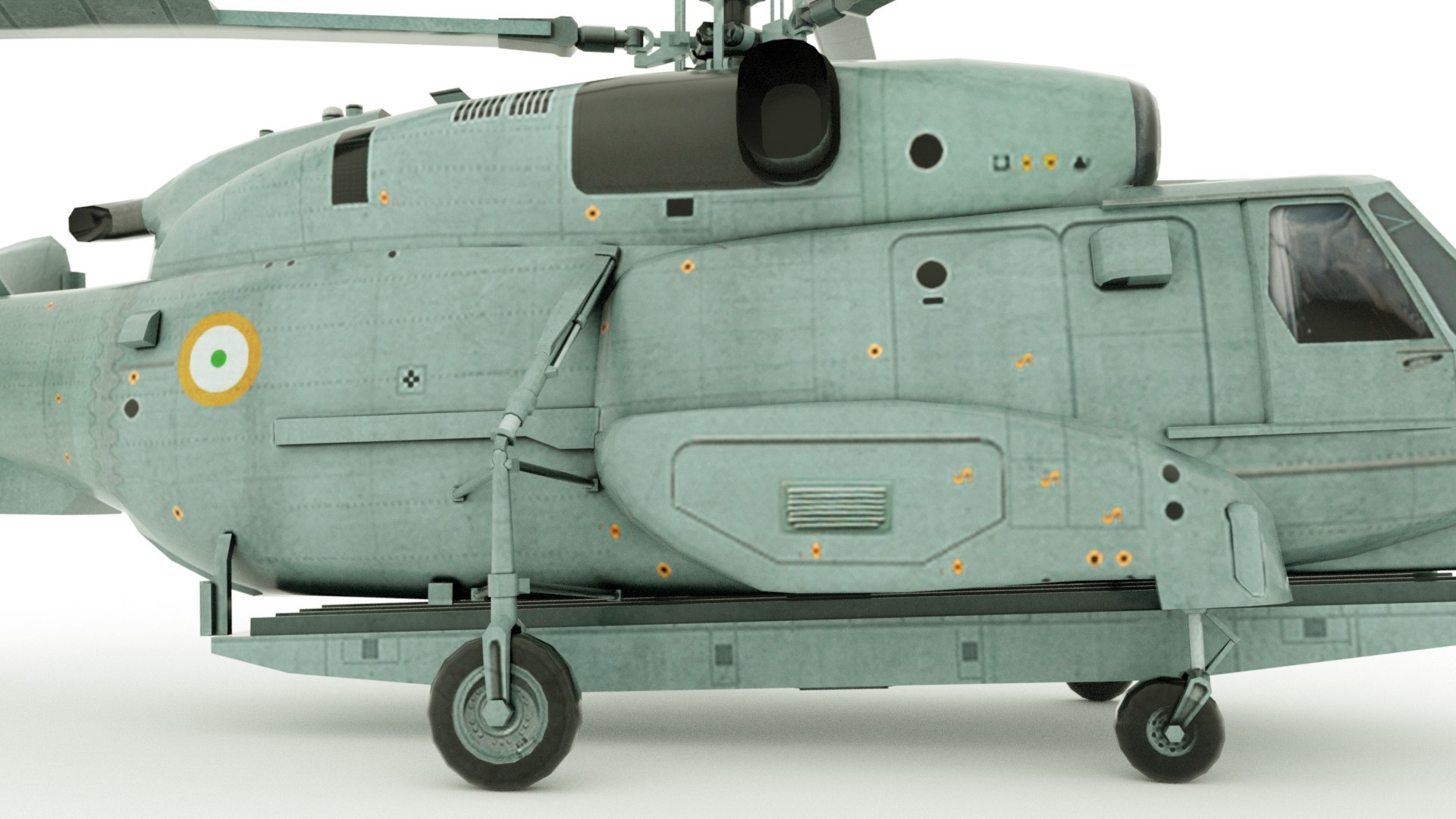 3d Military Helicopter Ka-31 Model