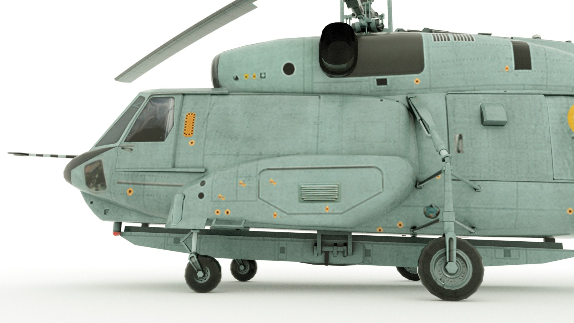 3d Military Helicopter Ka-31 Model