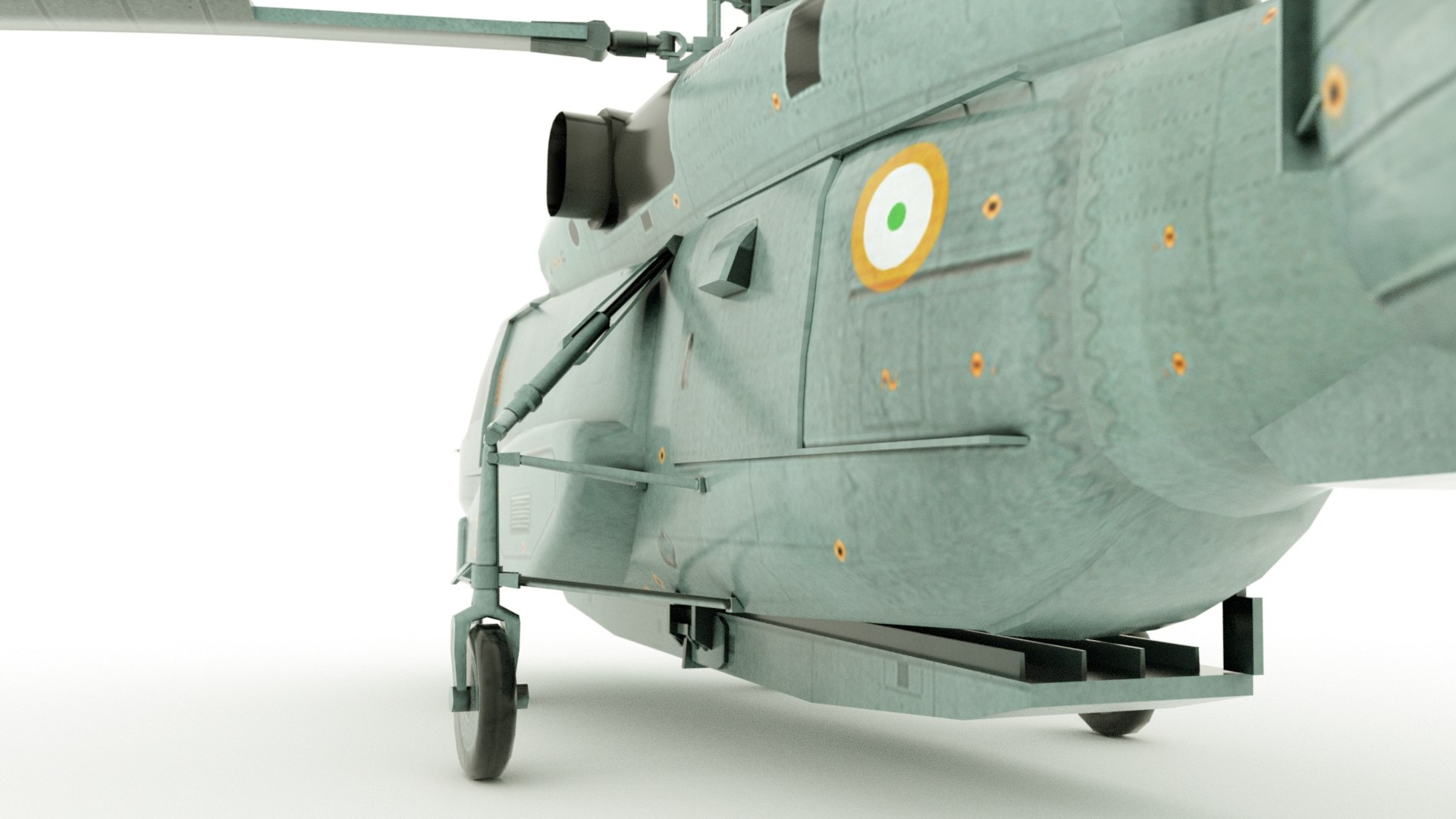 3d Military Helicopter Ka-31 Model