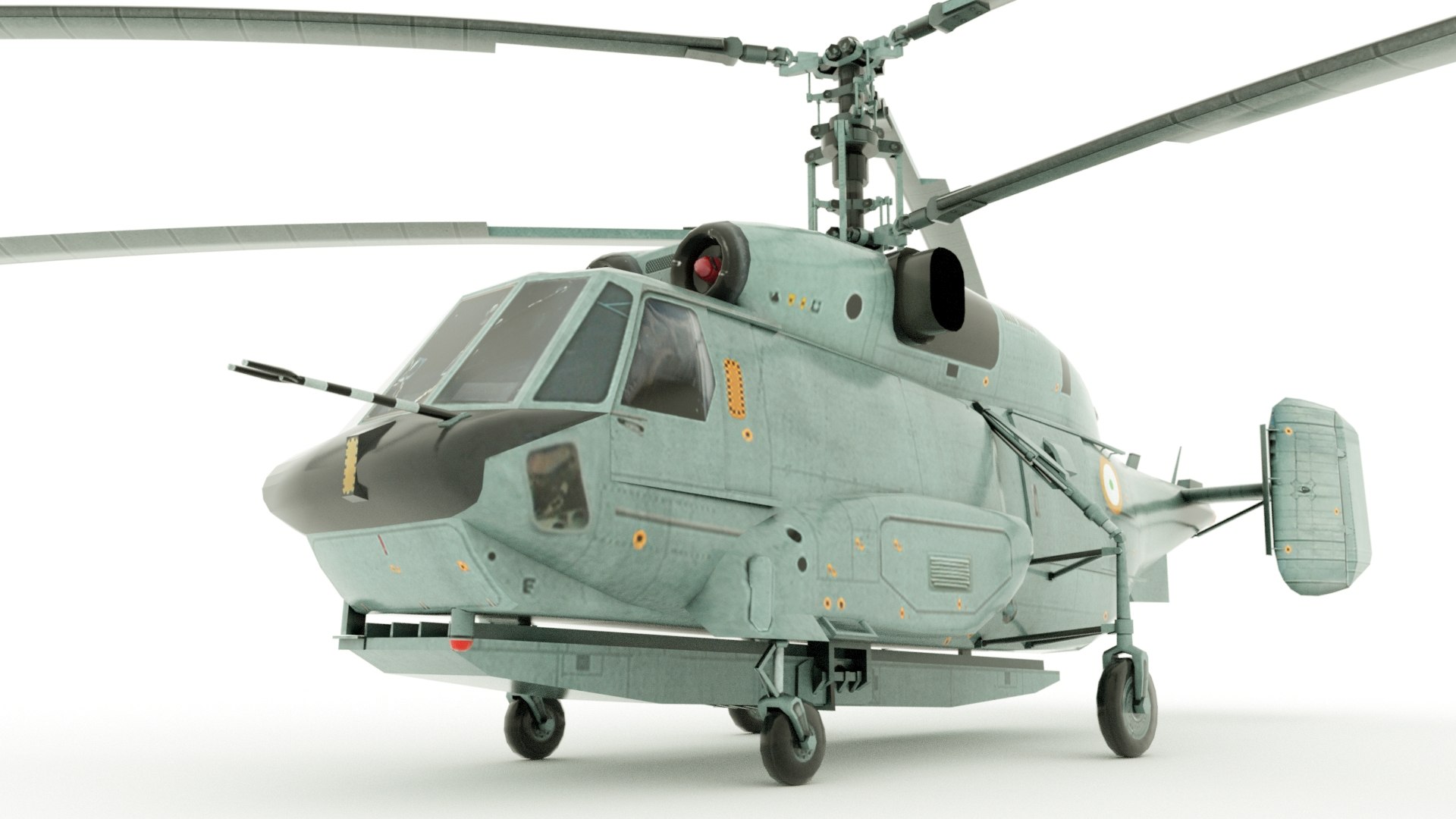 3d Military Helicopter Ka-31 Model