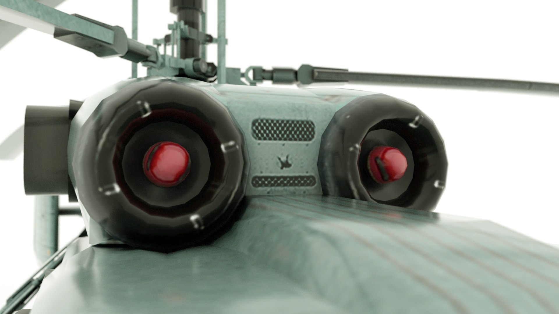 3d Military Helicopter Ka-31 Model