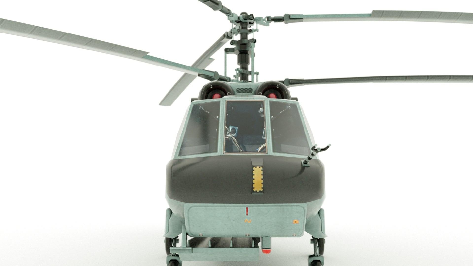 3d Military Helicopter Ka-31 Model