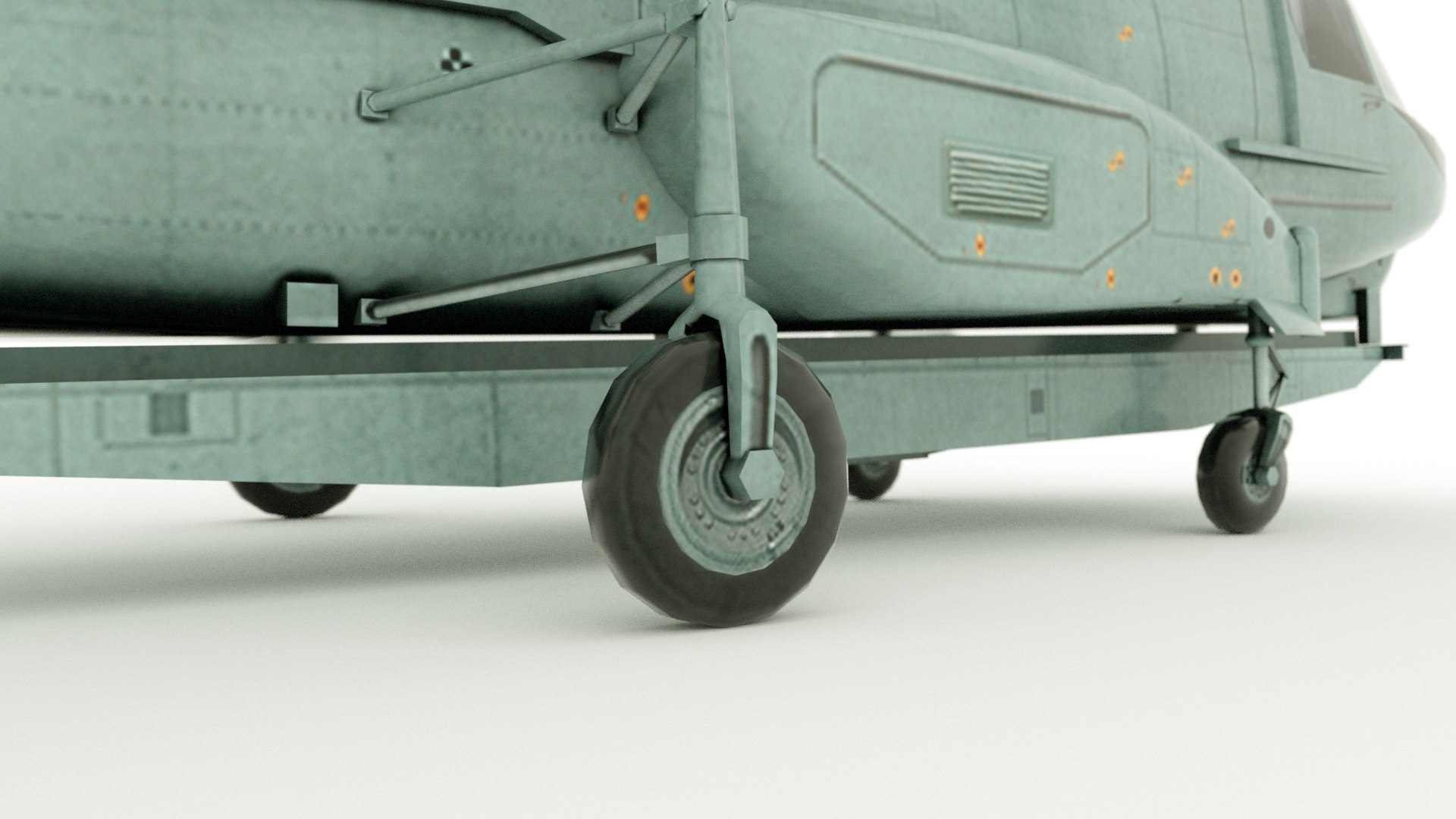 3d Military Helicopter Ka-31 Model