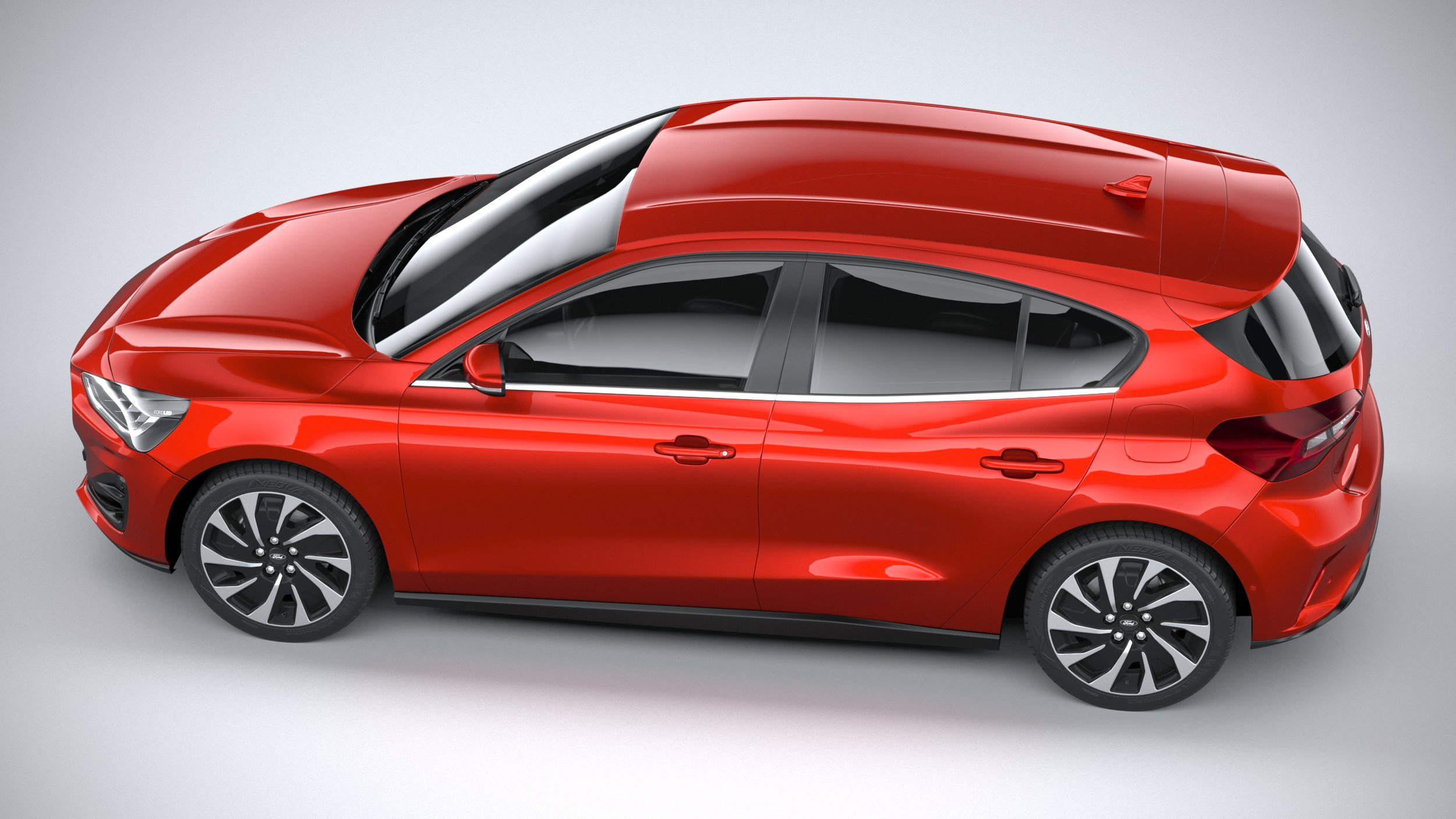 modelo 3d Ford Focus Titanio 2023 - TurboSquid 2114922