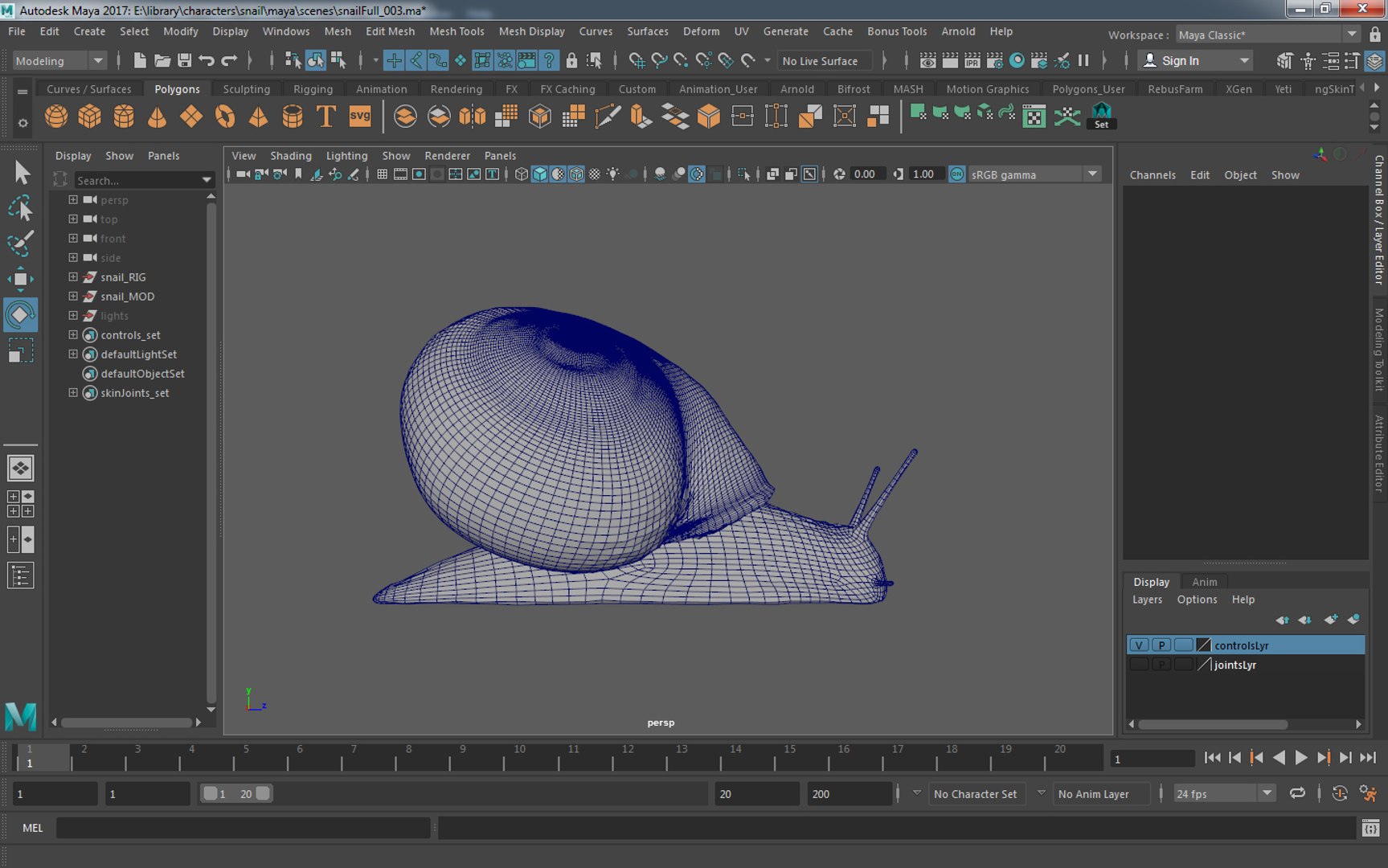 3D Model Snail Slug Animation - TurboSquid 1334650