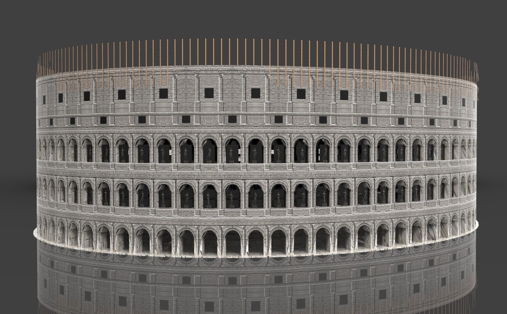 Gladiator Arena Fighting Club 3D - TurboSquid 1555389
