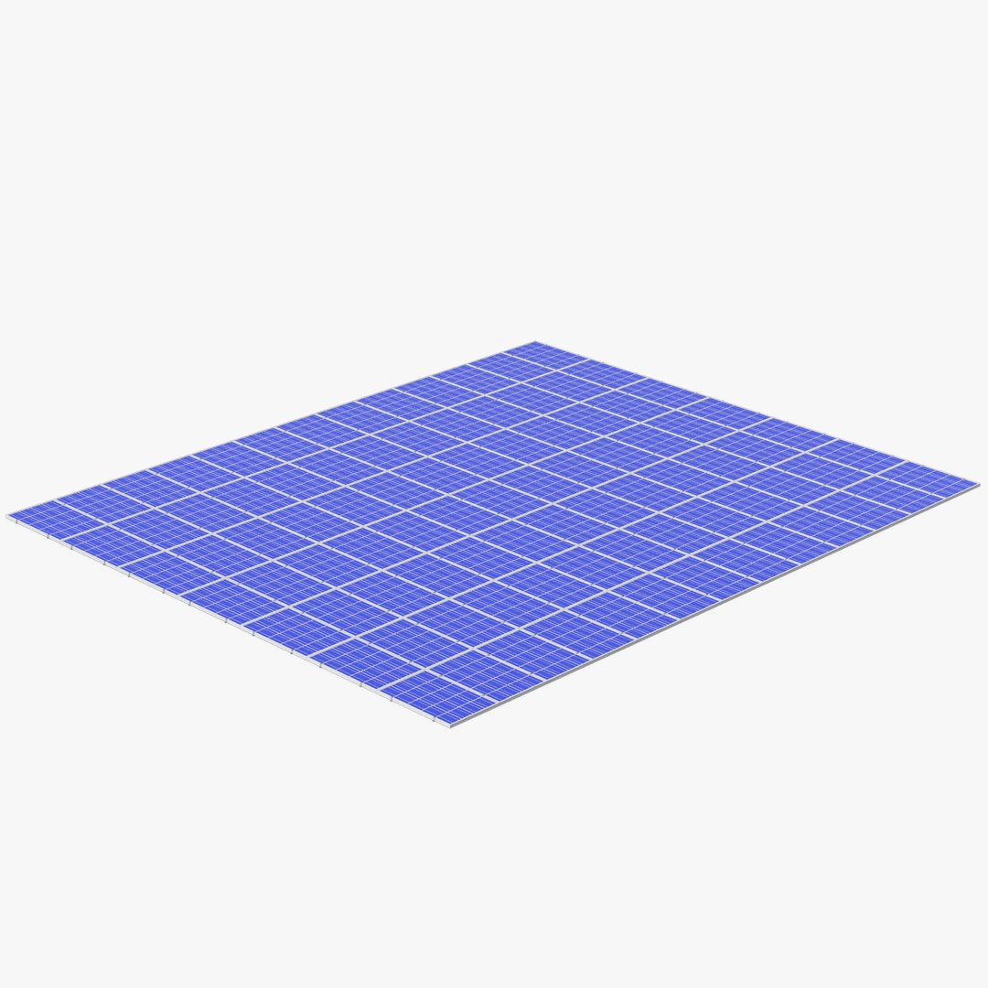 modelo 3d Paneles solares - TurboSquid 2196824