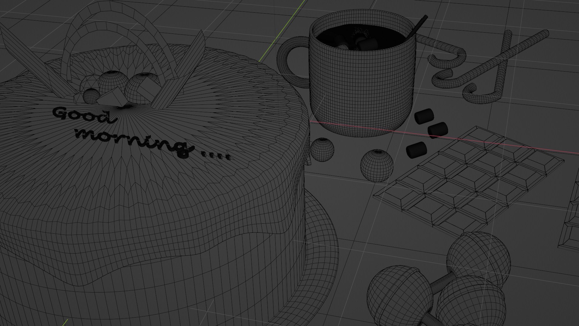 3D Model Good Morning - TurboSquid 2095477