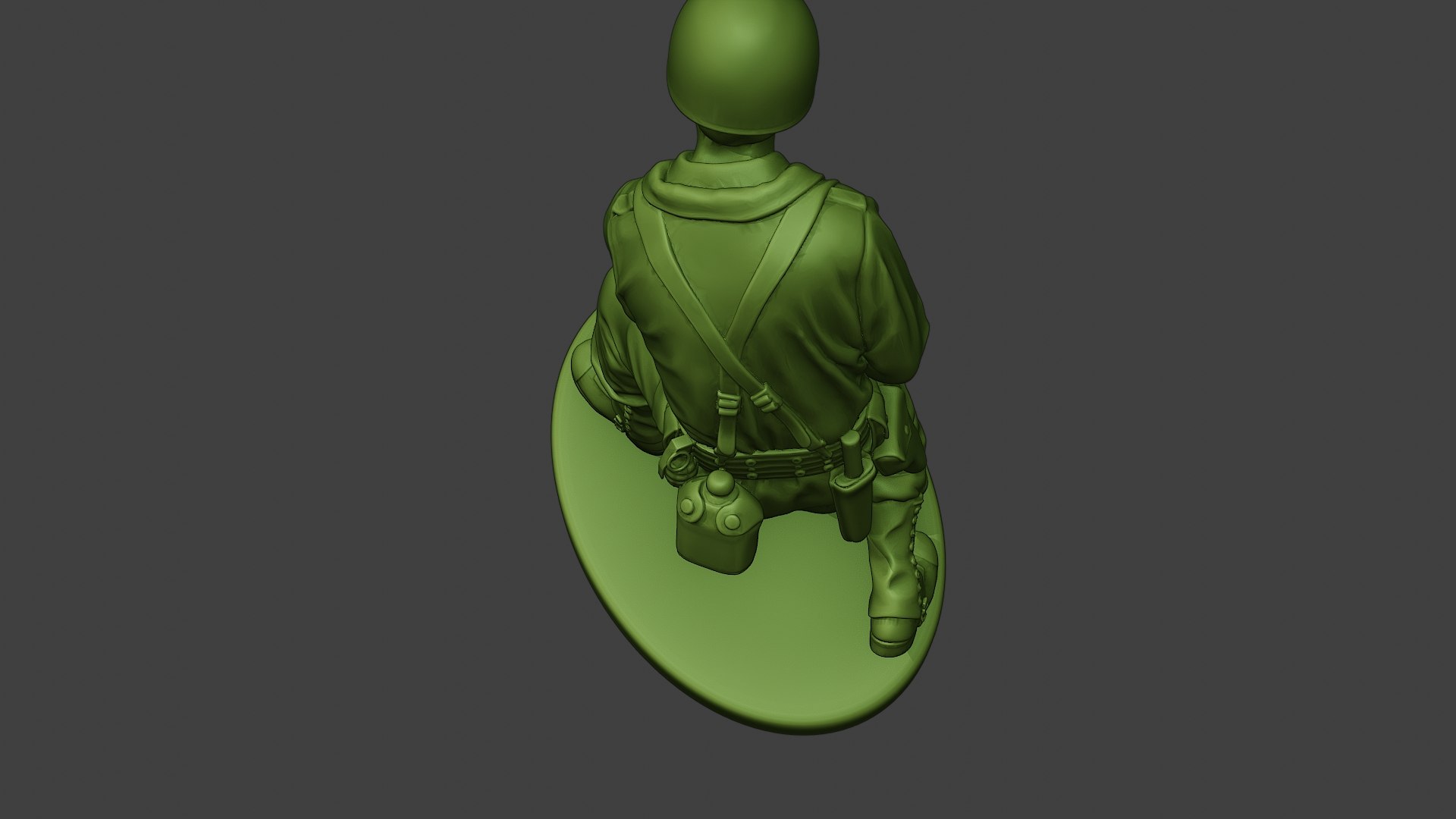 3D soldier ww2 digging american model - TurboSquid 1655804