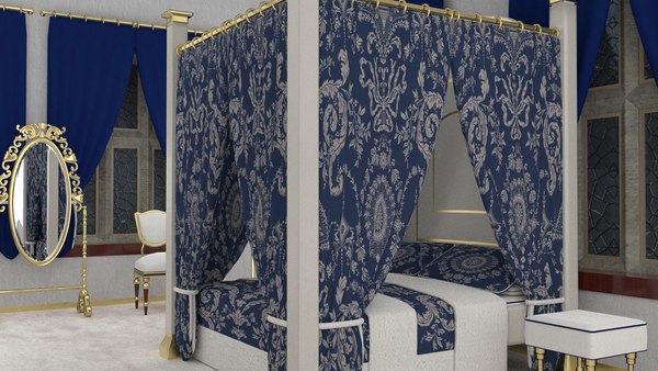 Old Castle With Interior 3D model - TurboSquid 1819877