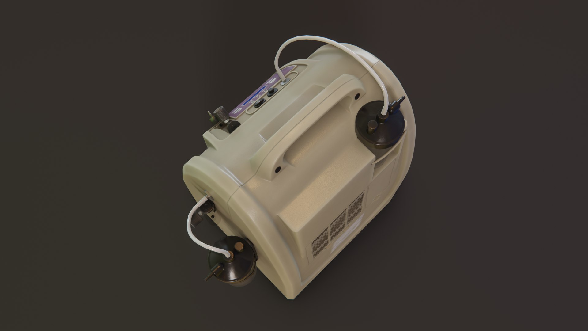 3D Oxygen Concentrator Portable Dual Flow - TurboSquid 2050744