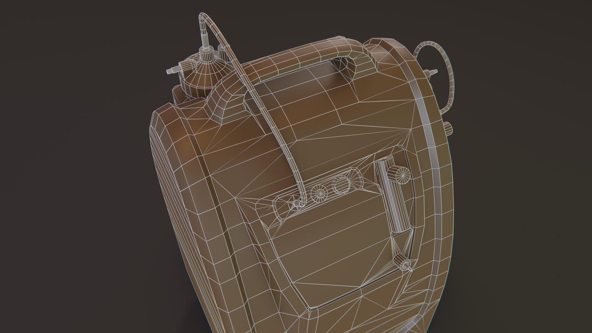 3D Oxygen Concentrator Portable Dual Flow - TurboSquid 2050744