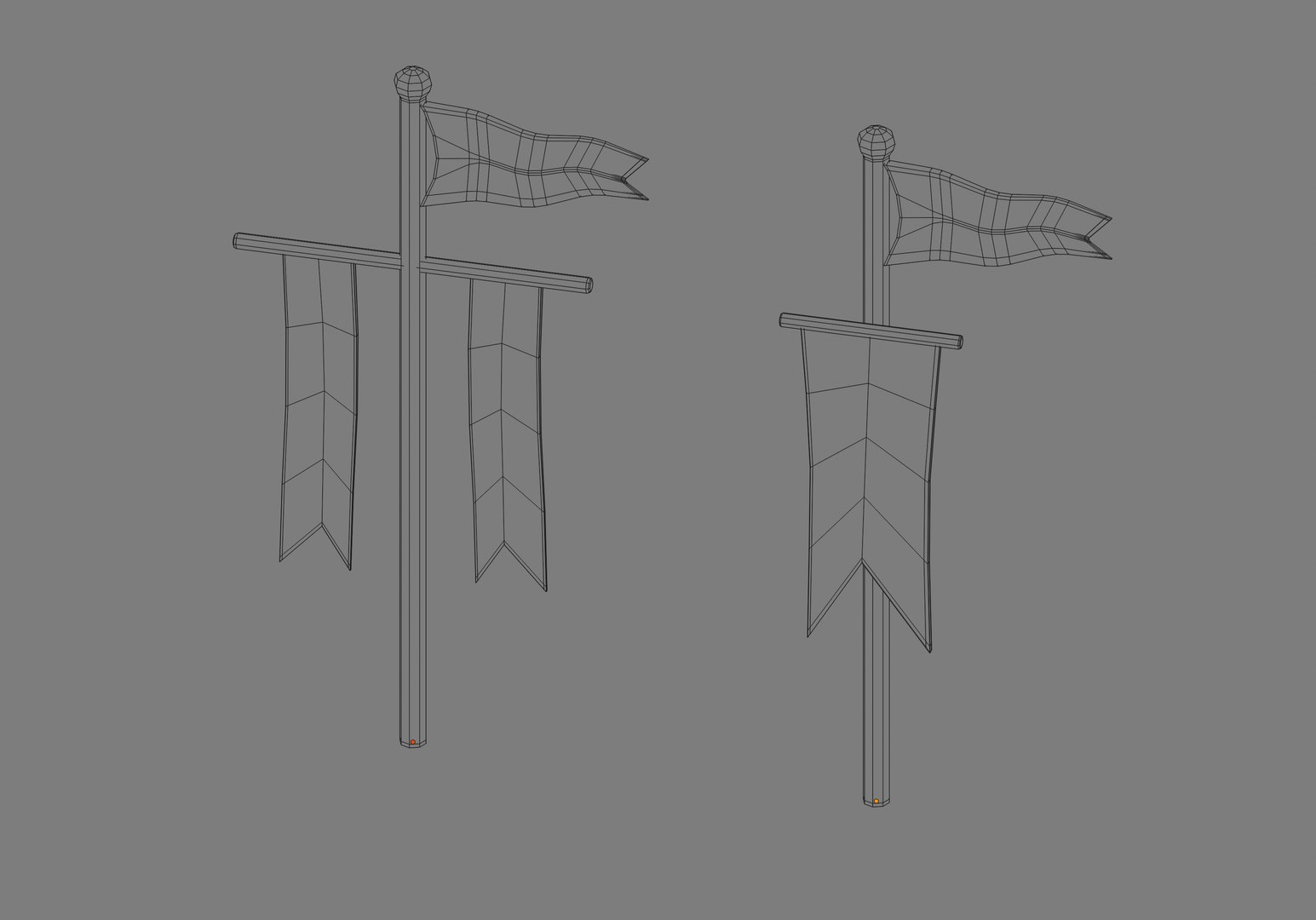 Flag Stand 3D Model - TurboSquid 1757381