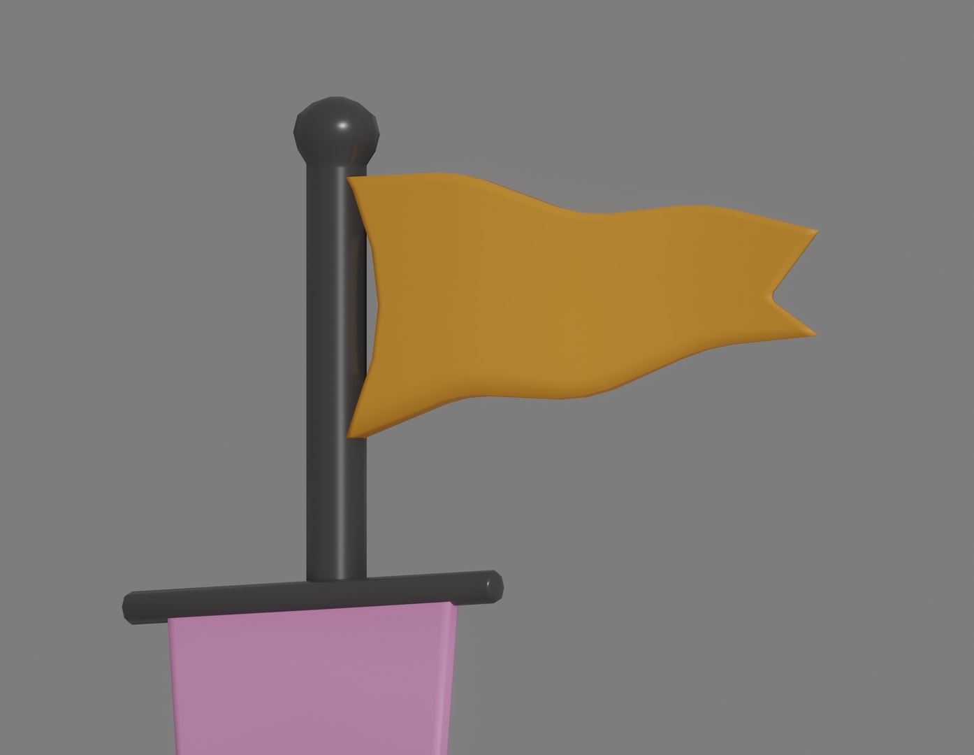 Flag Stand 3D Model - TurboSquid 1757381