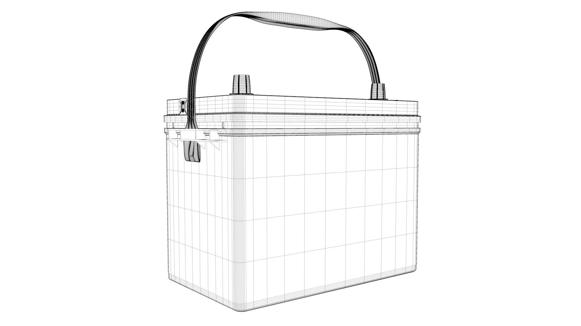 Car Battery 3D Model - TurboSquid 2148355