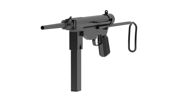 3D FBP submachine gun - TurboSquid 1760514