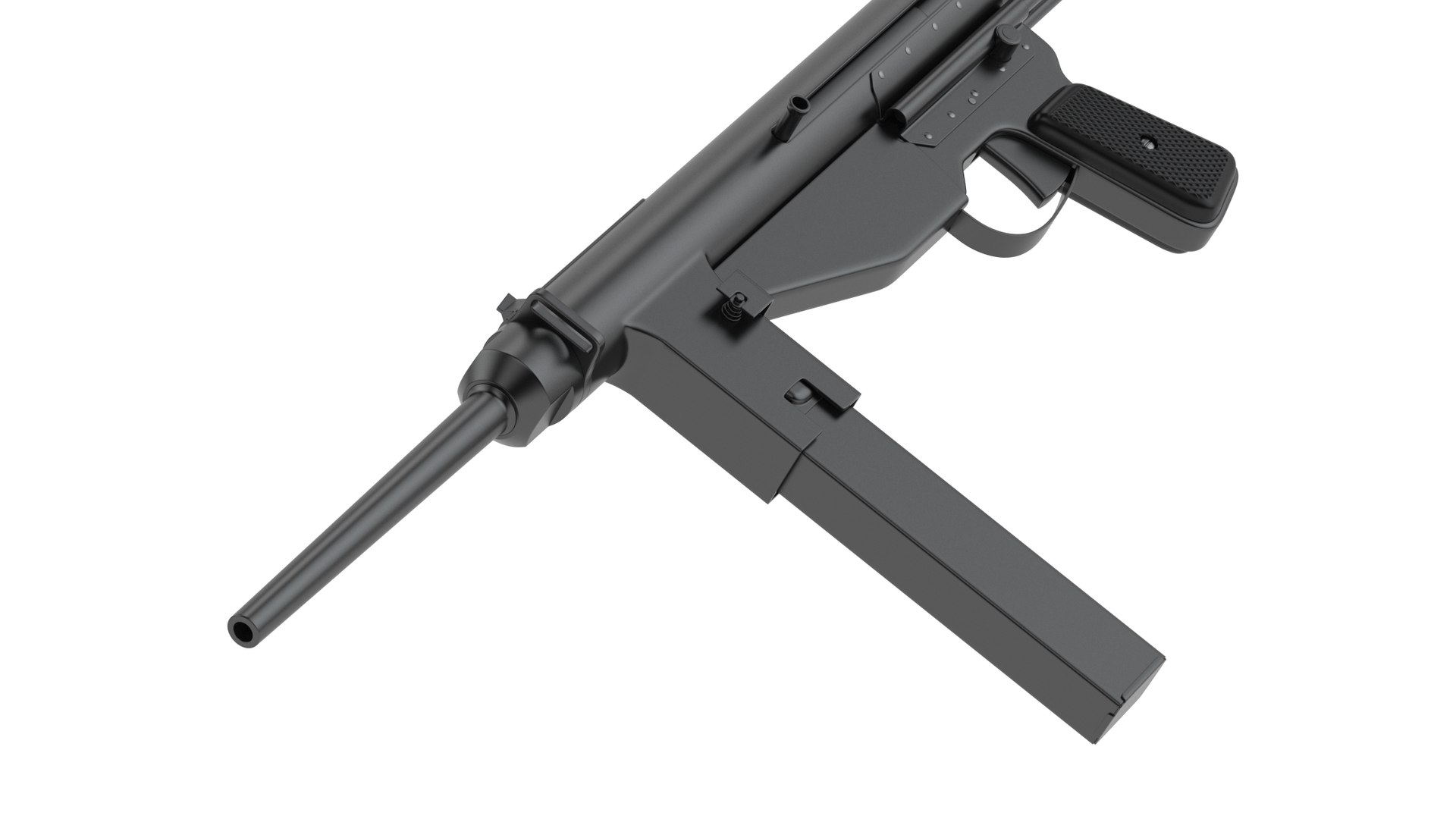 3D FBP Submachine Gun - TurboSquid 1760514
