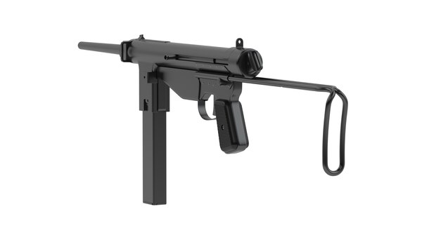 3D FBP submachine gun - TurboSquid 1760514