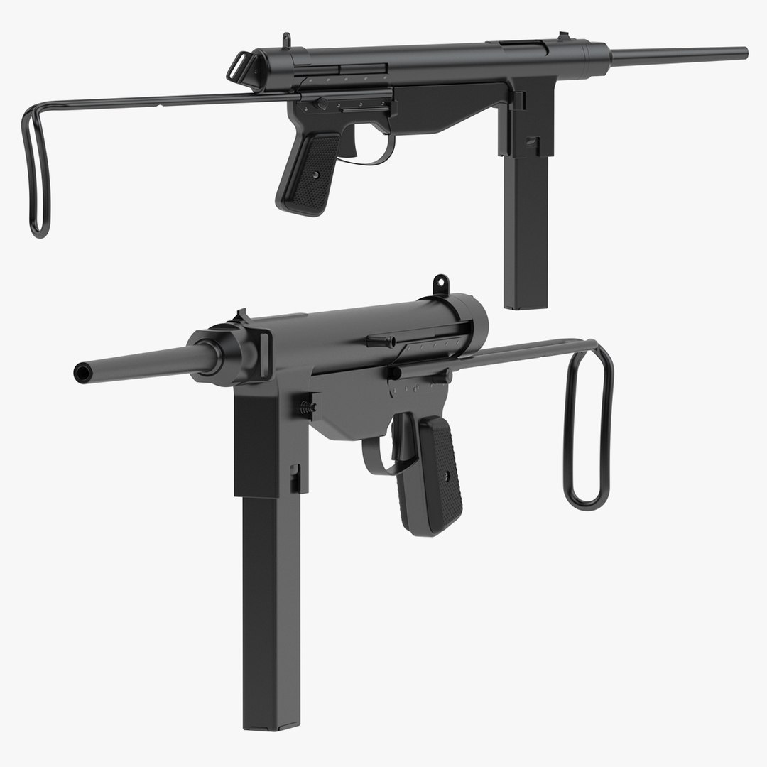 3D FBP submachine gun - TurboSquid 1760514