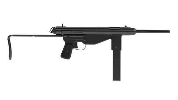 3D FBP submachine gun - TurboSquid 1760514