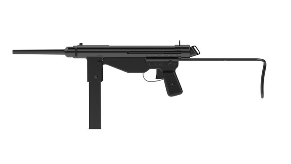 3D FBP submachine gun - TurboSquid 1760514