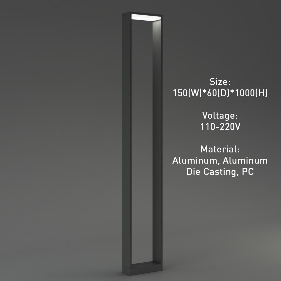 Outdoor Lighting Royalux 3d Model