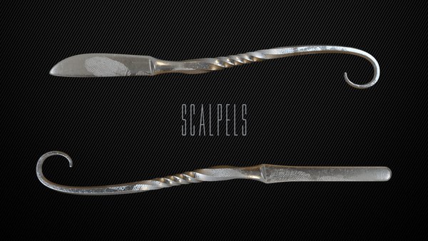 3D 5 scalpels - TurboSquid 1262078