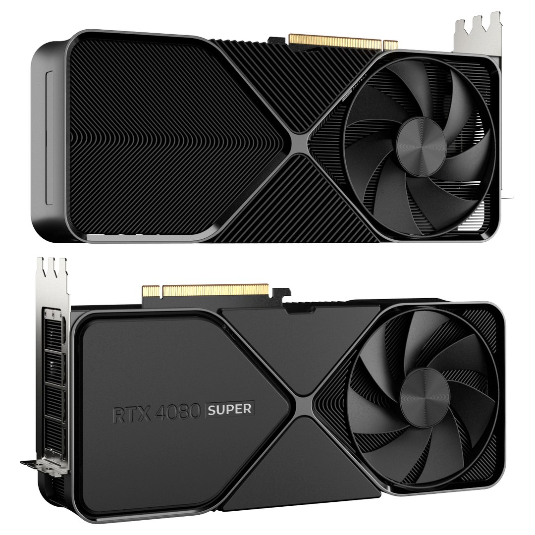Nvidia RTX 4080 Super 3D Model - TurboSquid 2191006