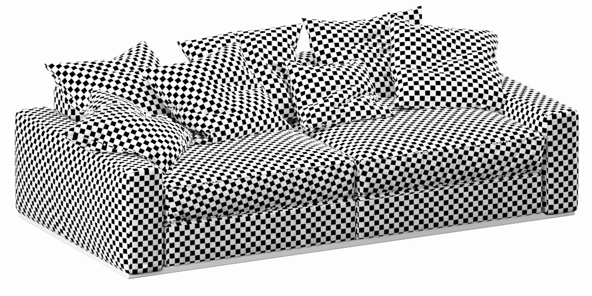 3D Flexform Beauty 2 Seater Model - TurboSquid 1479826