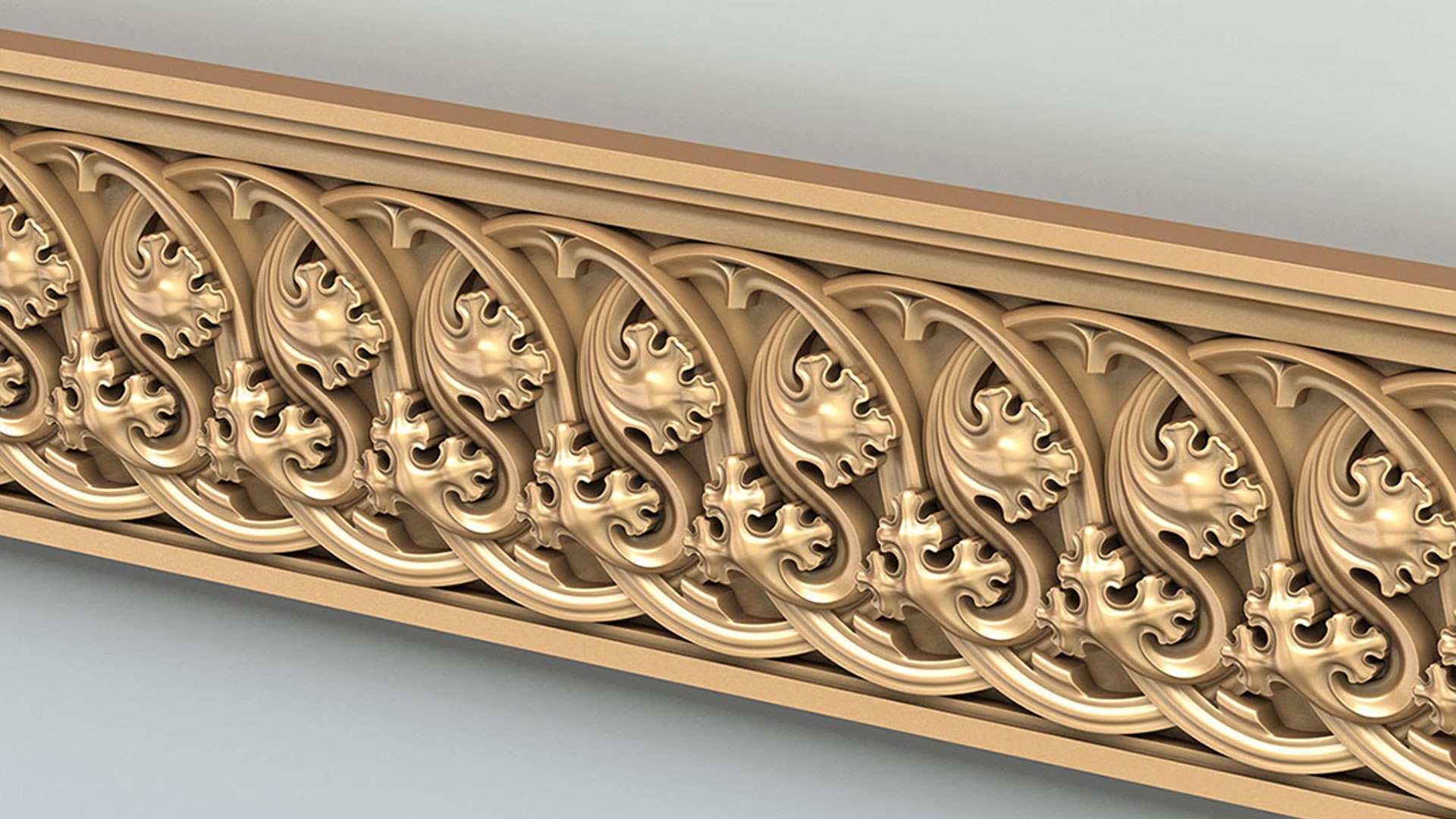 Molding 061 Gothic 3D model - TurboSquid 2088179