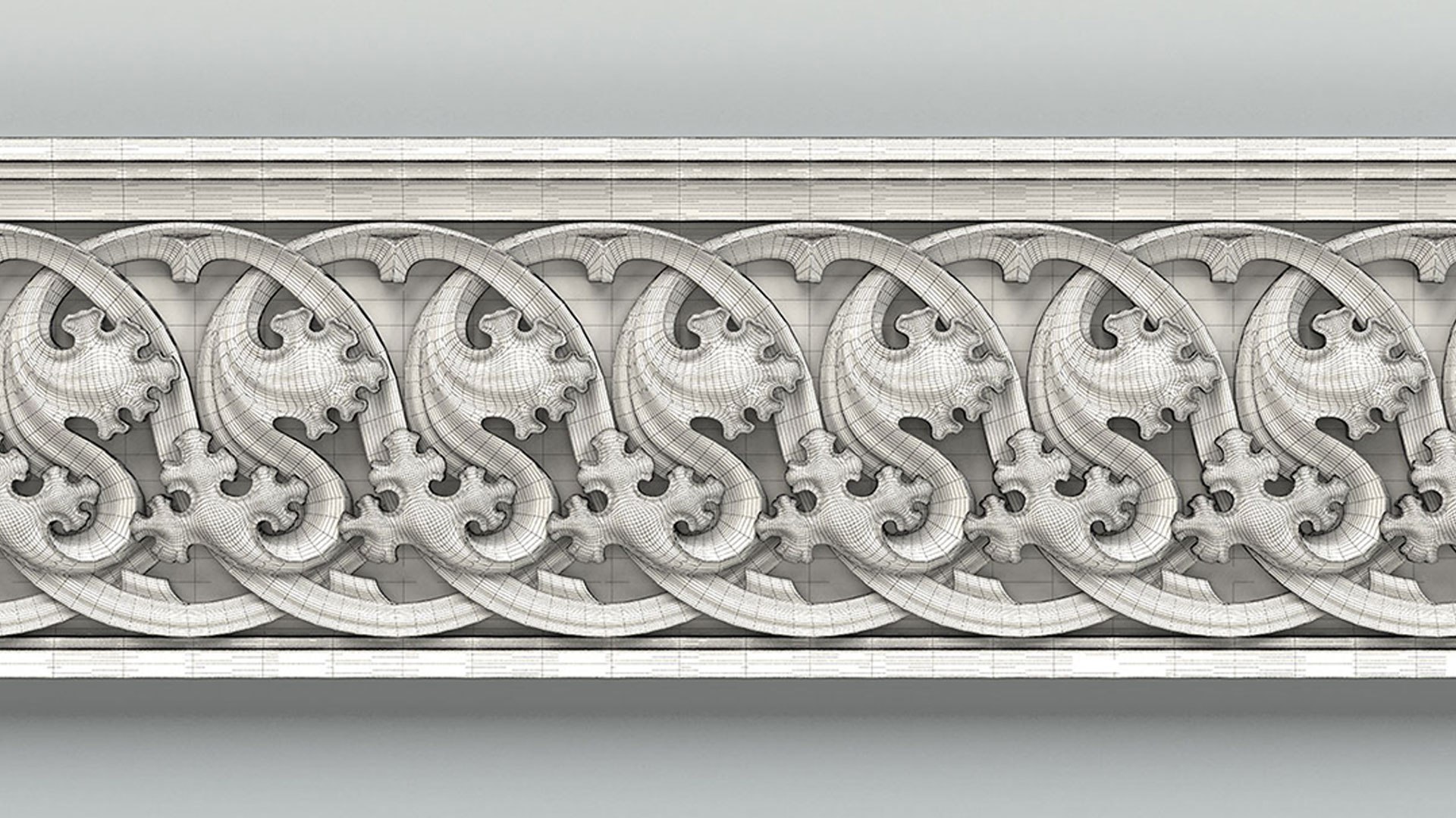 Molding 061 Gothic 3D model - TurboSquid 2088179