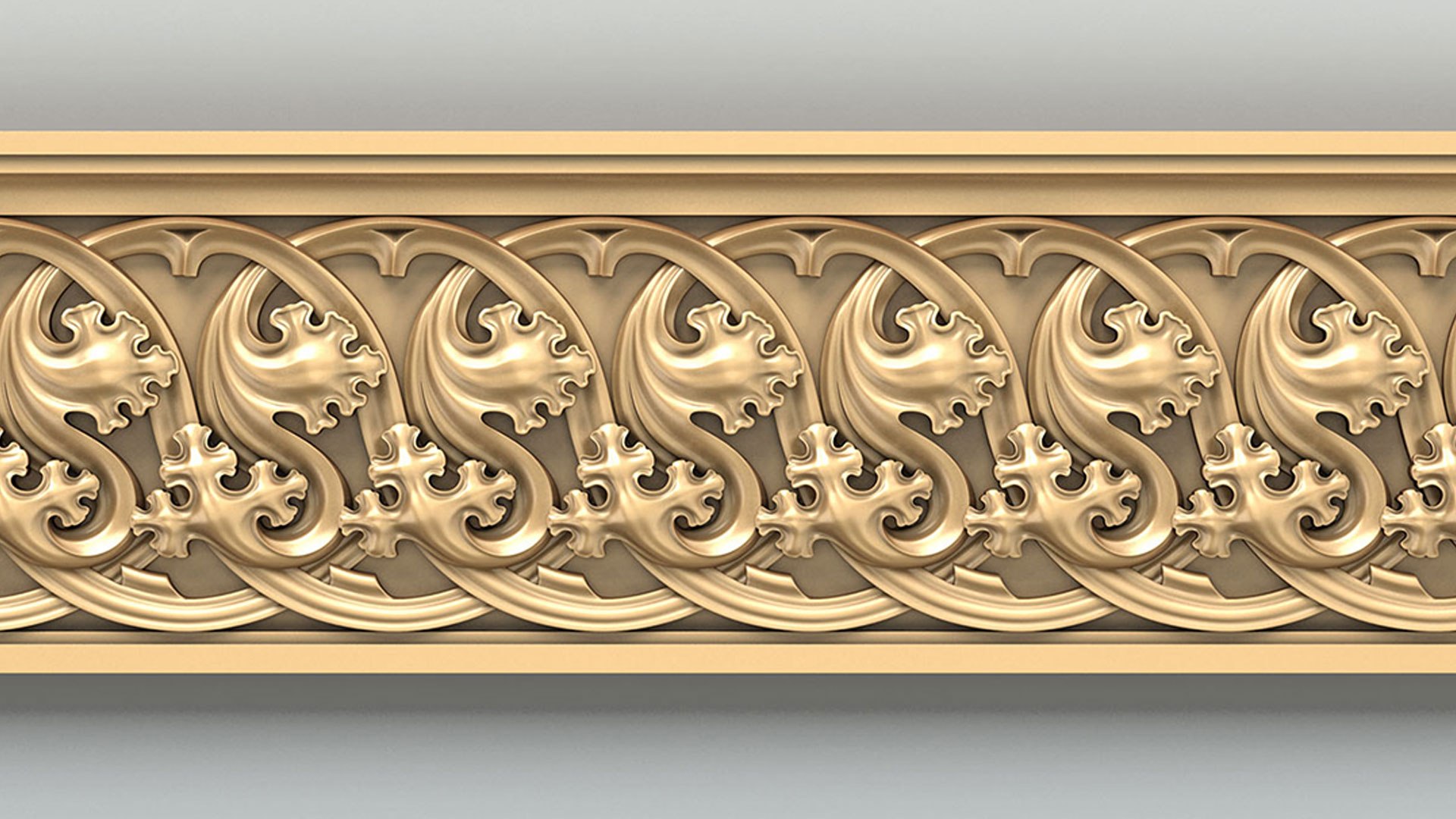 Molding 061 Gothic 3D model - TurboSquid 2088179