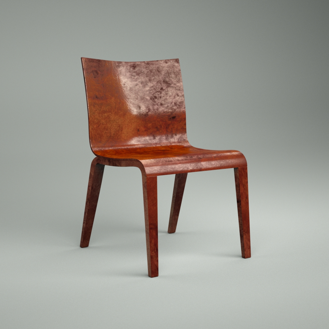 3ds max solid chair