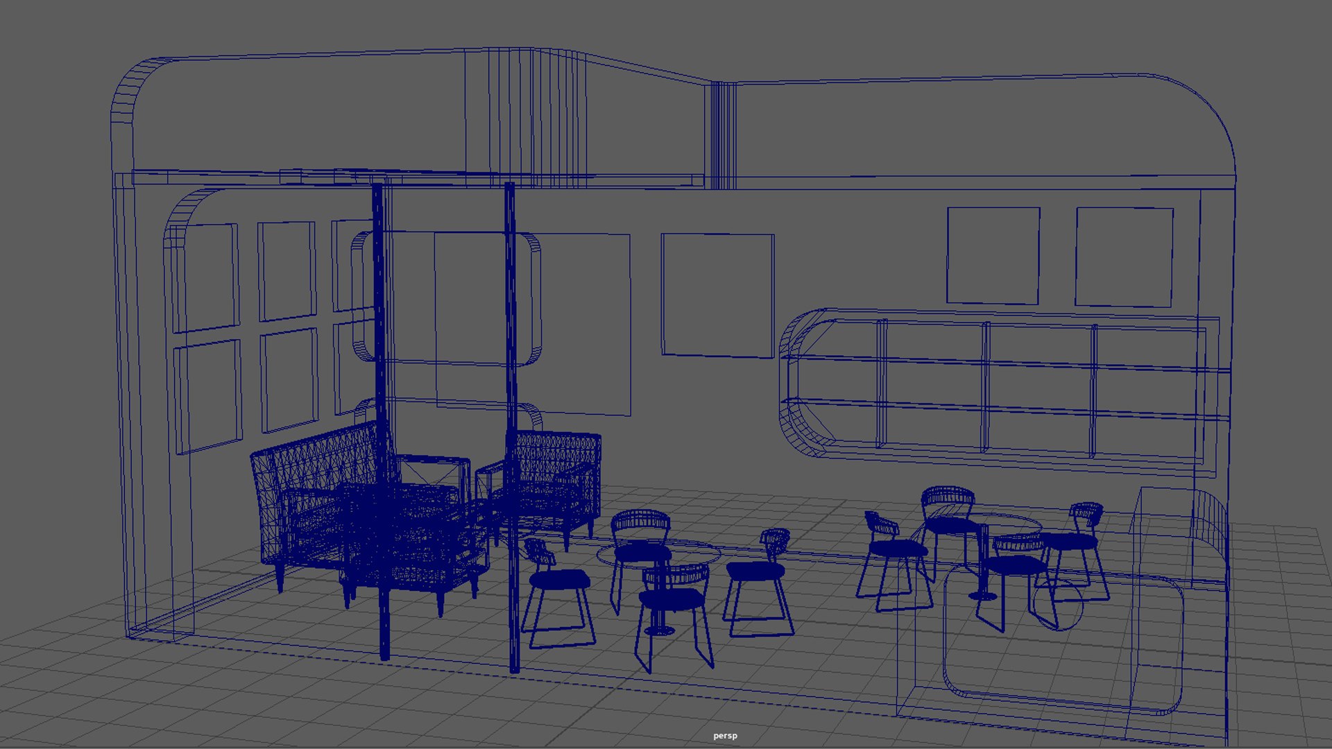 2 Side Open Stand Model - TurboSquid 1990239
