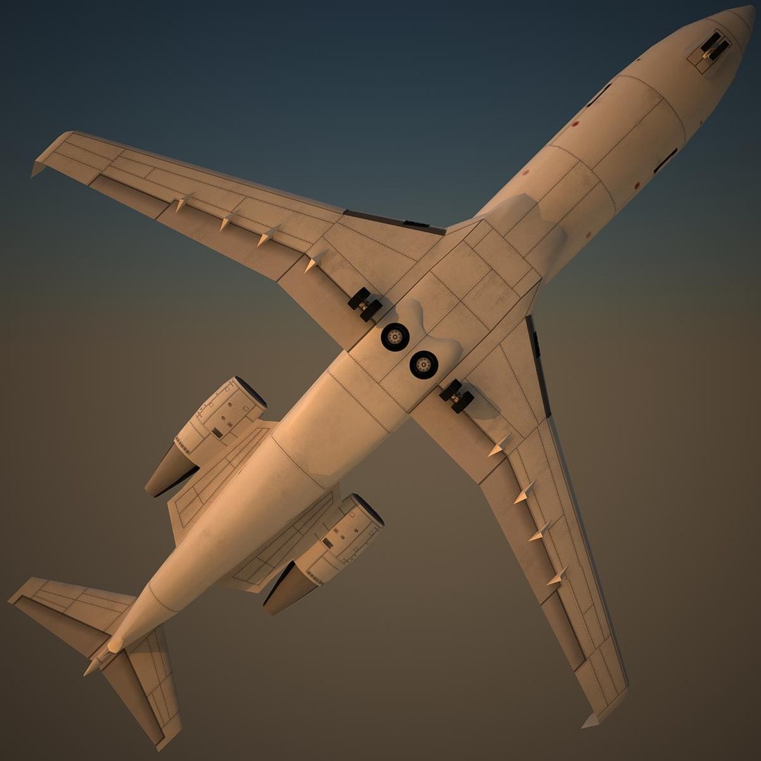 3d model regional jet 2