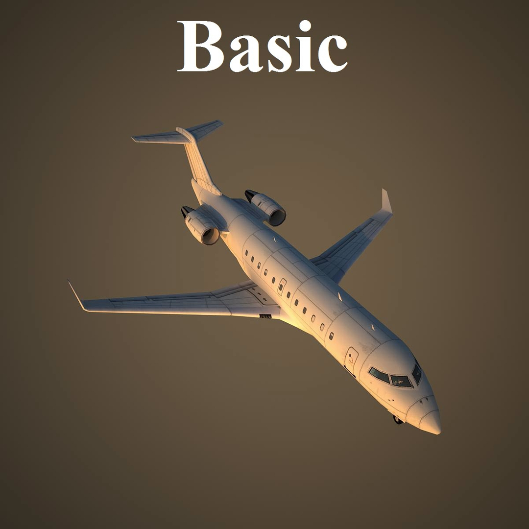 3d model regional jet 2