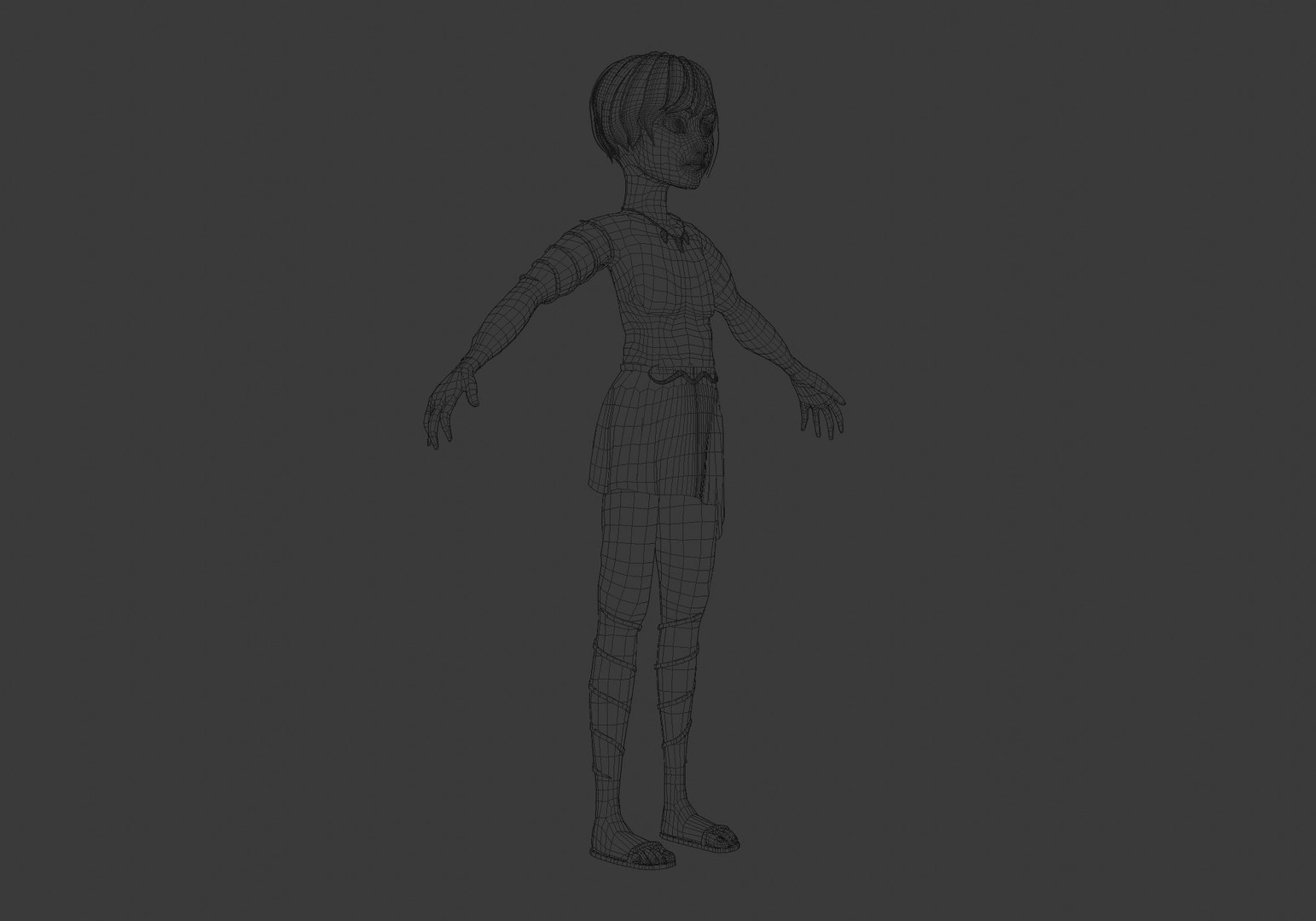 Stylized Cartoon Boy 3D - TurboSquid 1917630